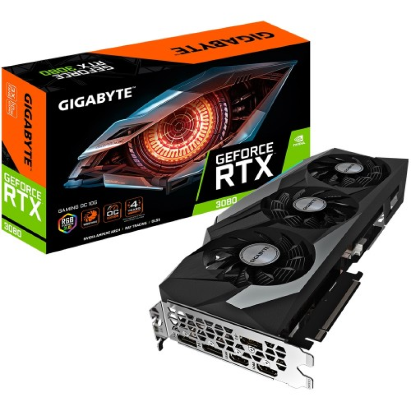GIGABYTE GeForce RTX 3080 GAMING OC 12GB GDDR6X Graphics Card Price In ...
